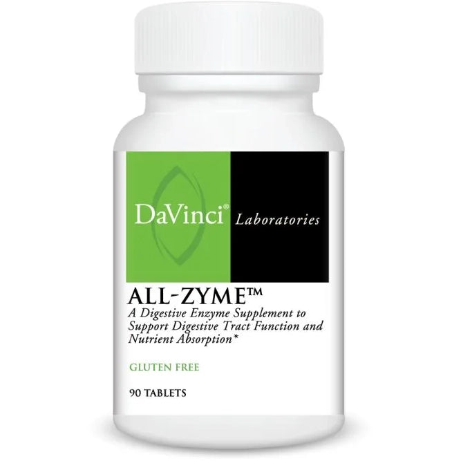 DaVinci Laboratories - All-Zyme - 90 Tablets — Pine Street Clinic