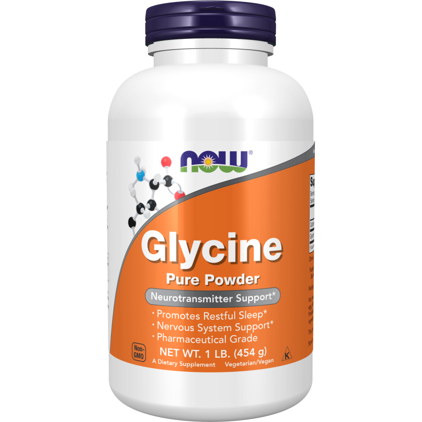 NOW Foods - Glycine Pure Powder - 1 Pound — Pine Street Clinic