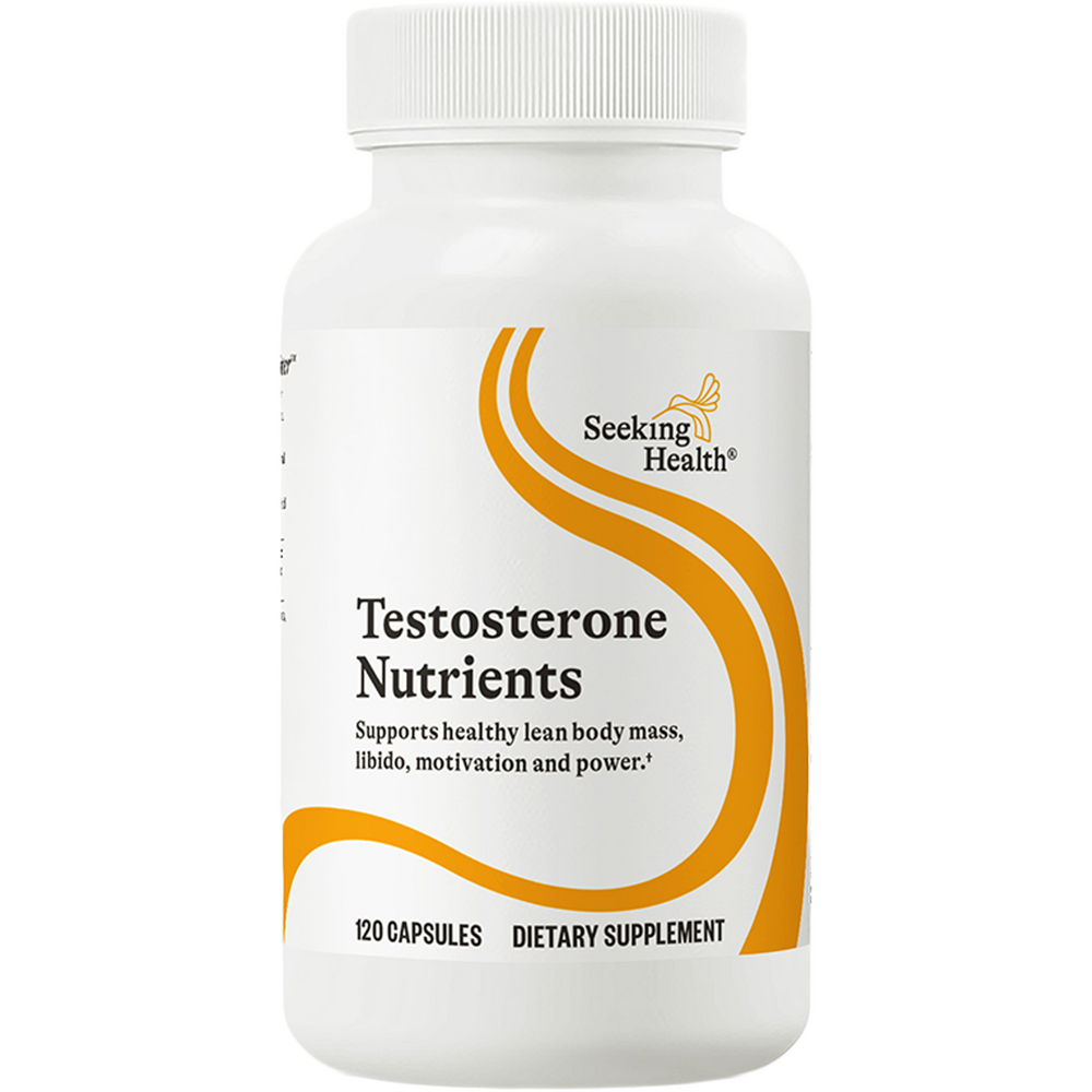 Seeking Health - Testosterone Nutrients - 120 Capsules — Pine Street Clinic