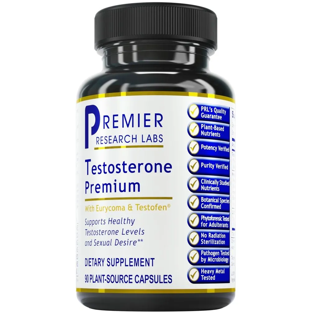 Premier Research Labs - Testosterone Premium - 90 Capsules — Pine ...