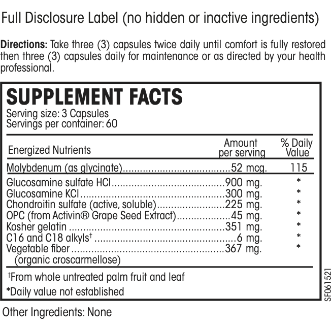 PERQUE - Joint Guard - 180 Capsules — Pine Street Clinic