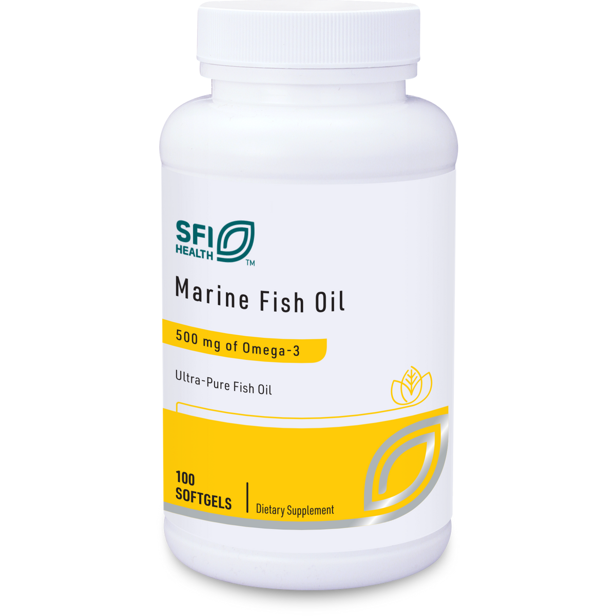 Klaire Labs - SFI Health - Marine Fish Oil - 100 Softgels — Pine Street ...