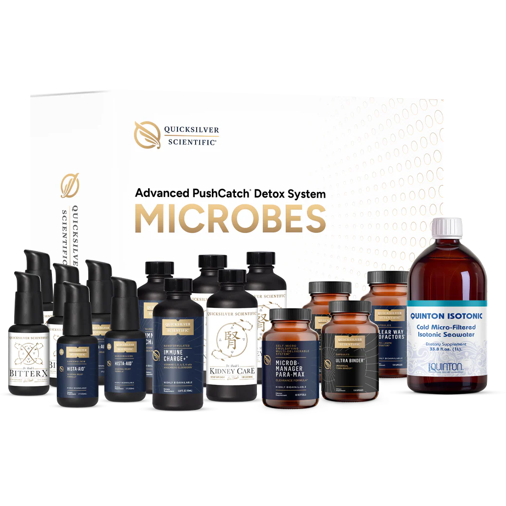 Quicksilver Scientific - Advanced PushCatch Detox System - MICROBES ...