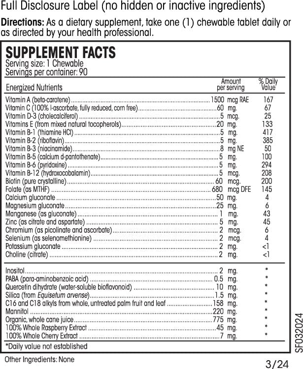 PERQUE - Life Guard Chewables - 90 Chewable Tablets — Pine Street Clinic