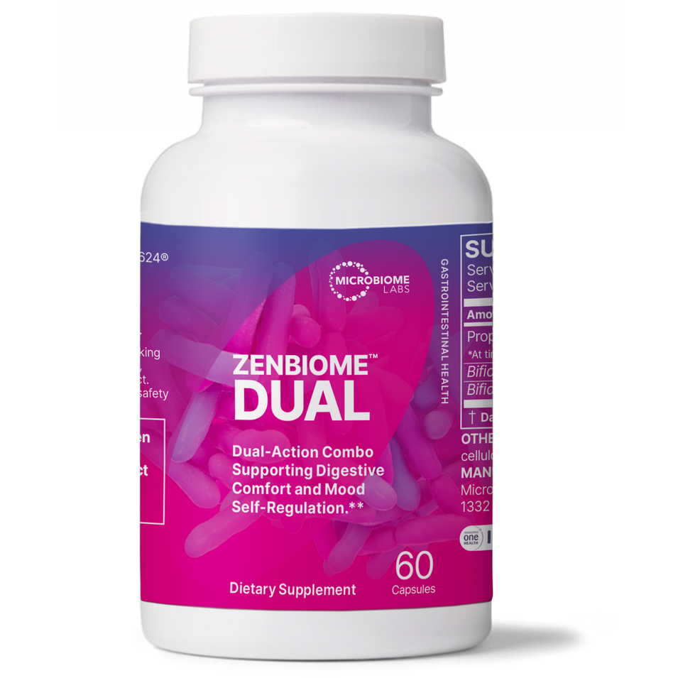 Microbiome Labs - Zenbiome Dual - 60 Capsules — Pine Street Clinic
