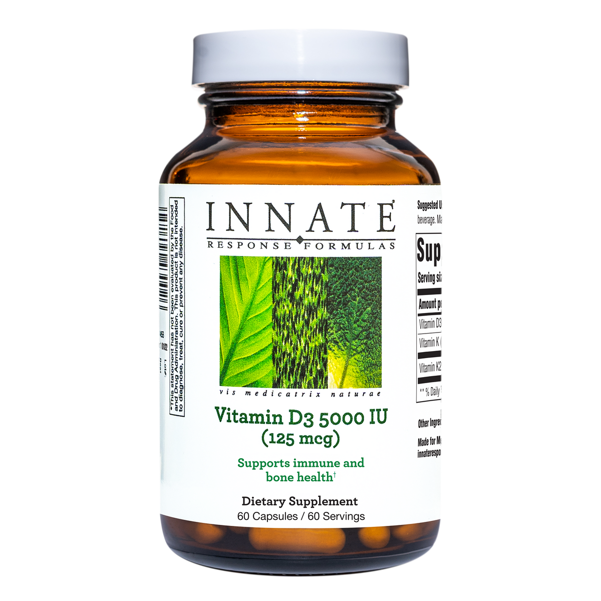 Innate Response - Vitamin D3 125 mcg - 60 Capsules — Pine Street Clinic