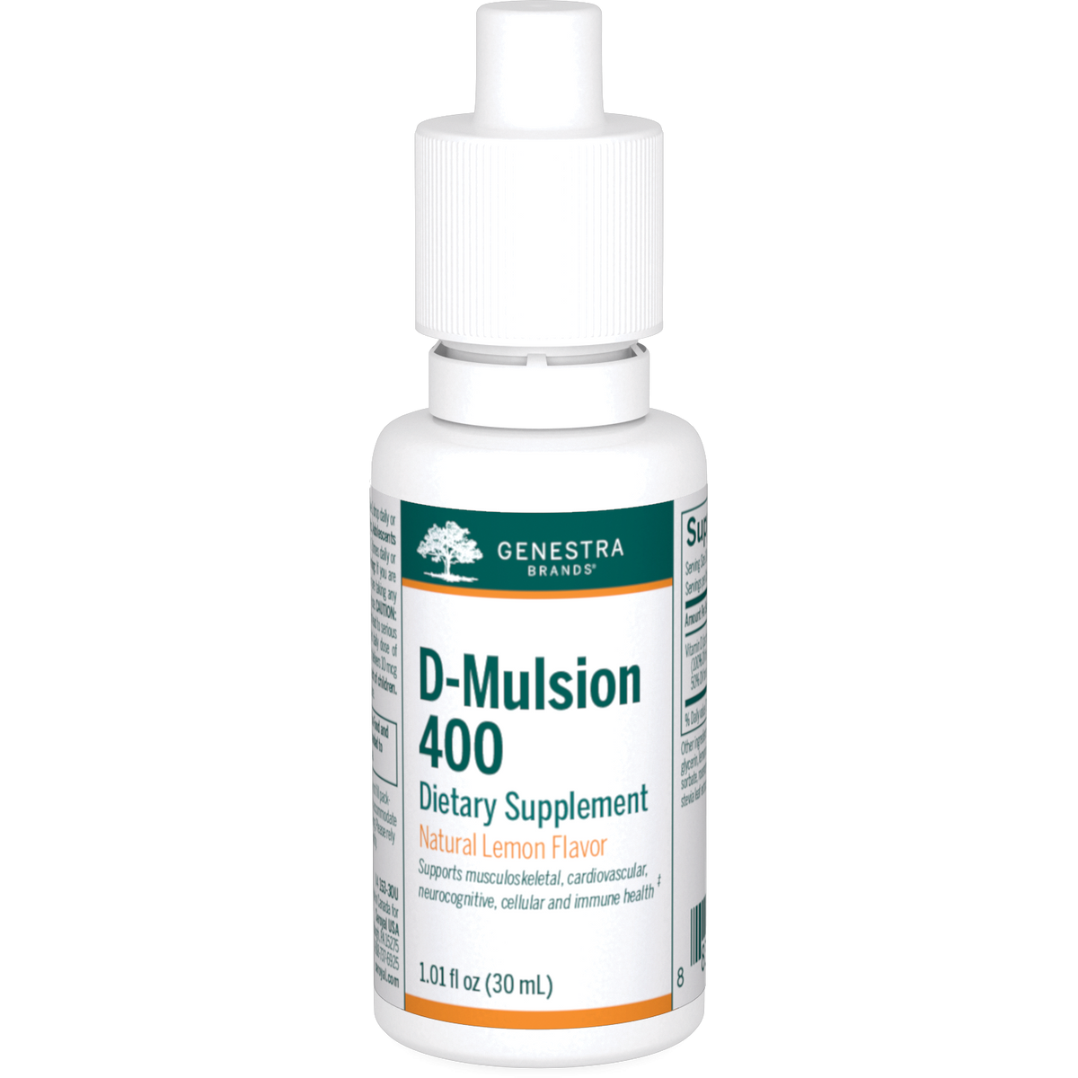 Genestra - D-Mulsion 400 - 30 mL — Pine Street Clinic