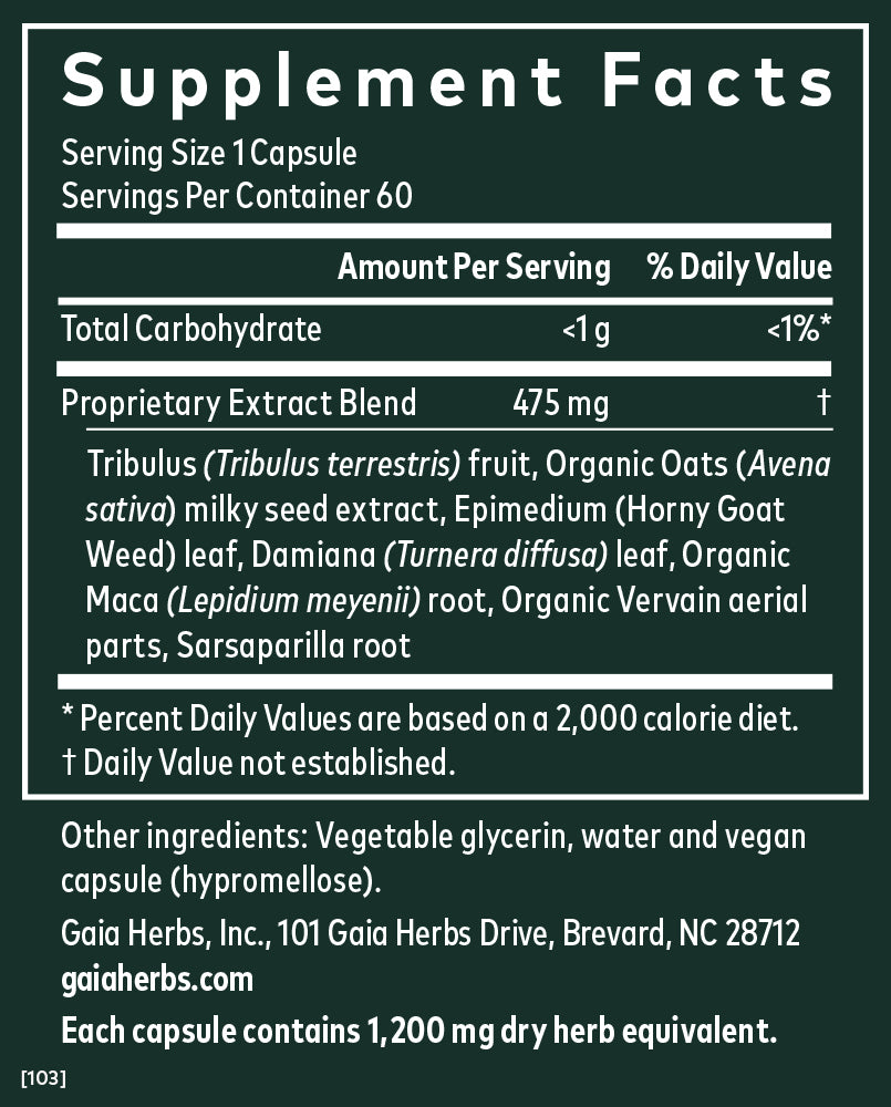 Gaia - Women's Libido - 60 Capsules — Pine Street Clinic