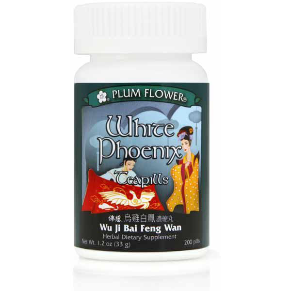 Plum Flower - White Phoenix Teapills -Wu Ji Bai Feng Wan - 200 Pills ...