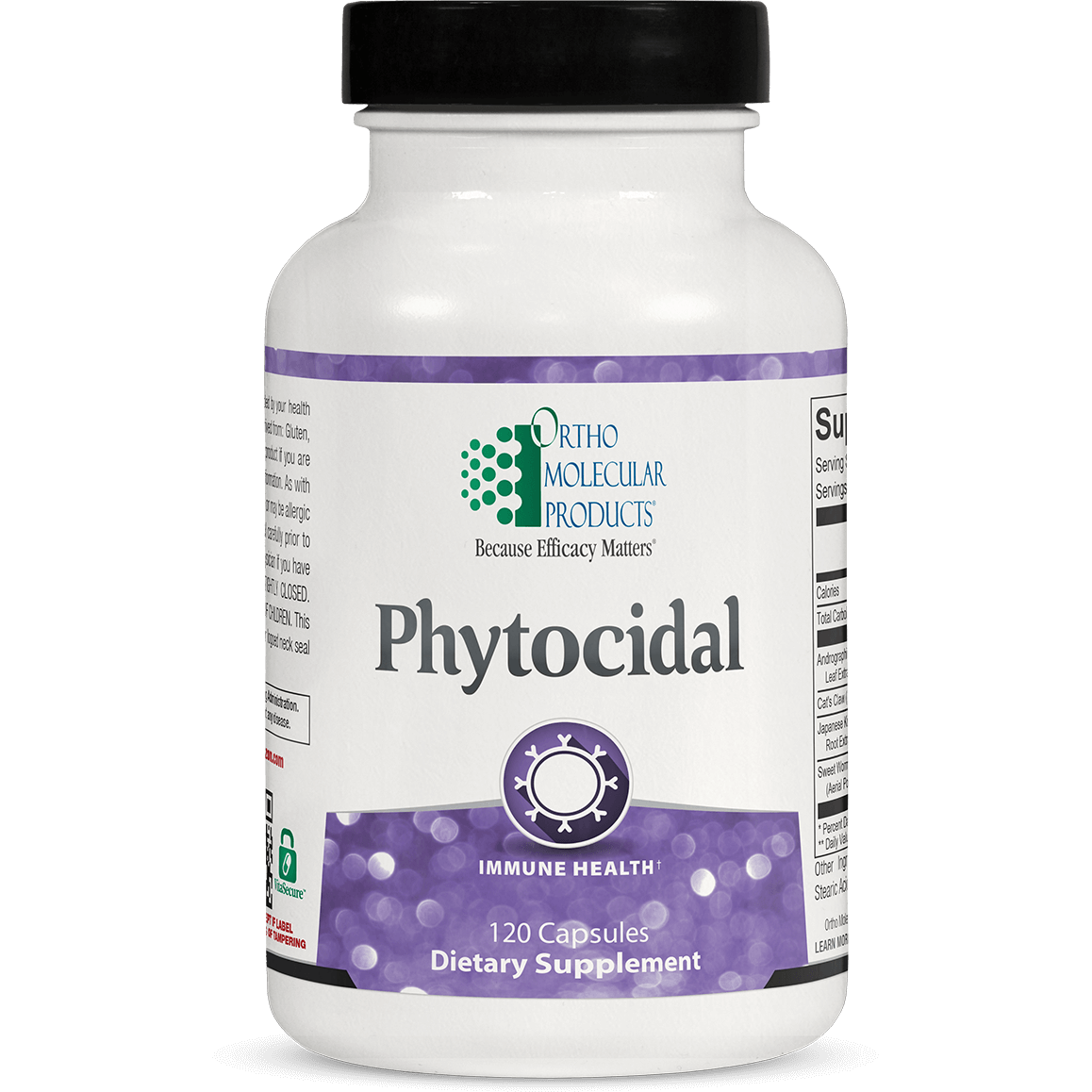 Ortho Molecular Products - Phytocidal - 120 Capsules — Pine Street Clinic