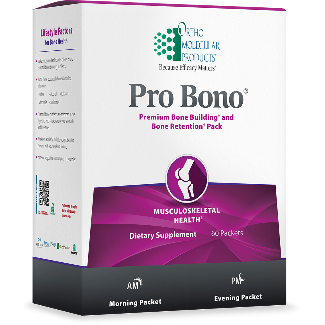 Ortho Molecular Products - Pro Bono - 60 Packets — Pine Street Clinic