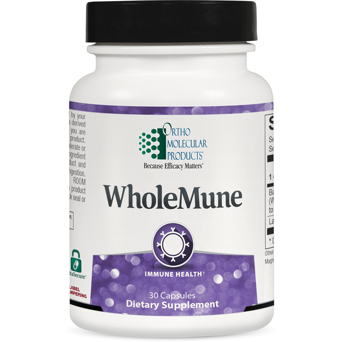 Ortho Molecular Products - Wholemune - 30 Capsules — Pine Street Clinic