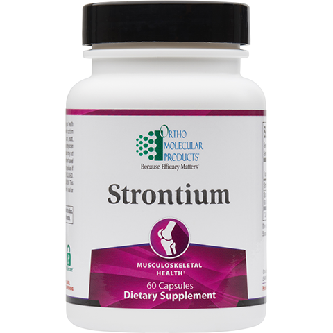 Ortho Molecular Products - Strontium - 60 Capsules — Pine Street Clinic