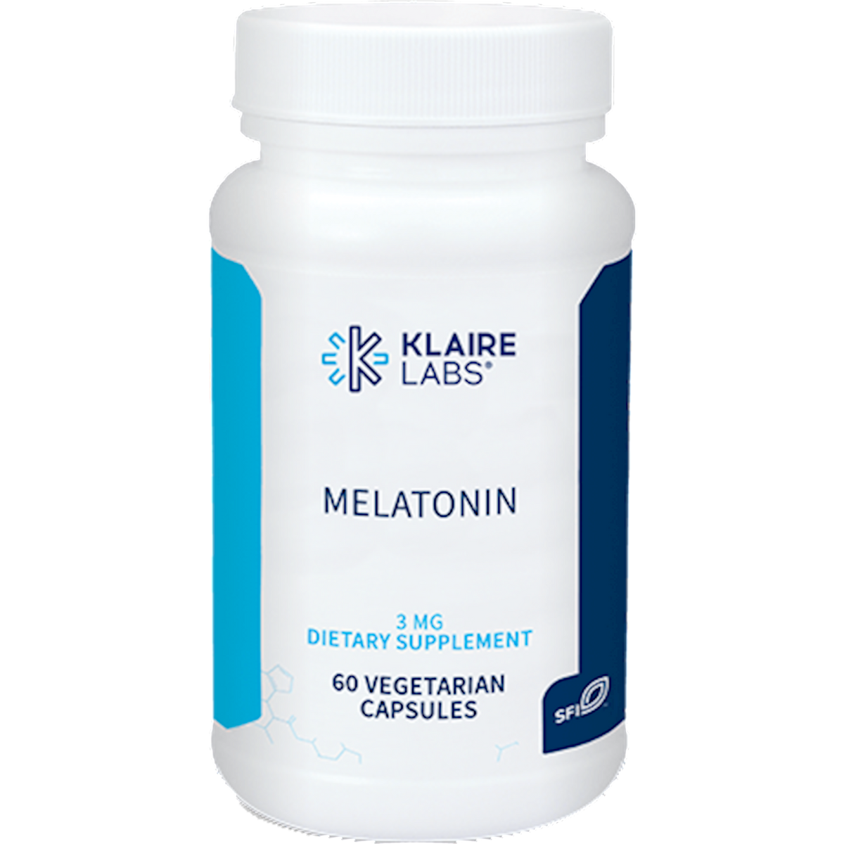 Klaire Labs - Melatonin 3 mg - 60 Capsules — Pine Street Clinic