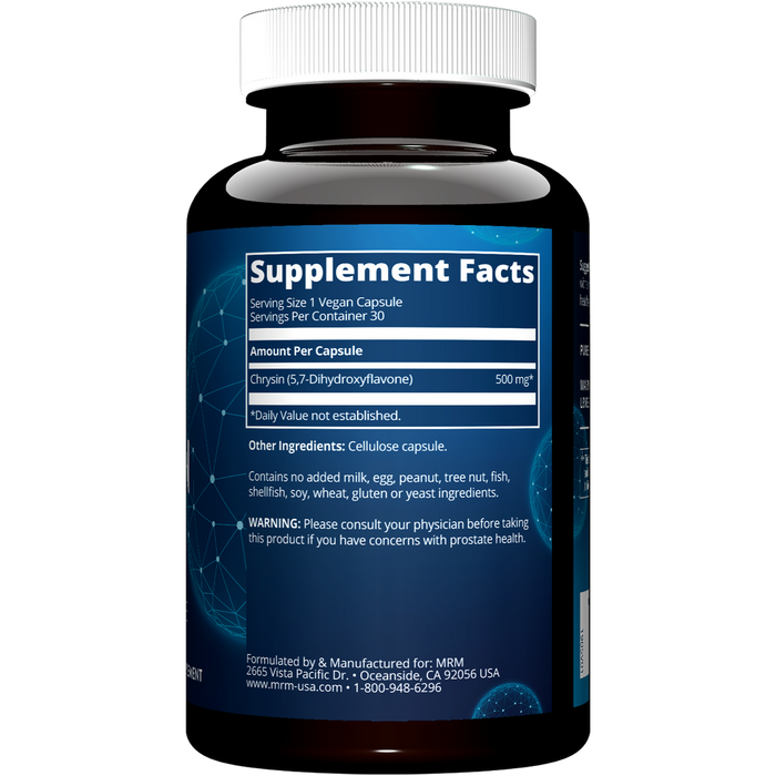 Metabolic Response Modifier - Chrysin - 500 mg - 30 Capsules — Pine ...