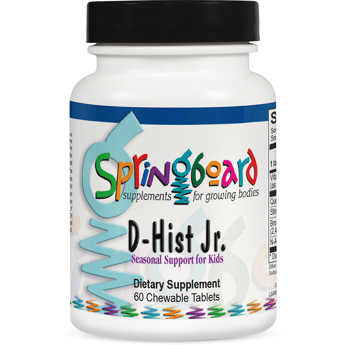 Ortho Molecular Products - D-Hist Jr. - 60 Tablets — Pine Street Clinic