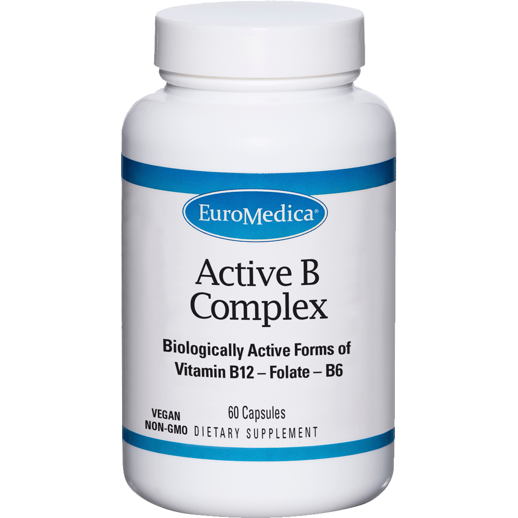 EuroMedica - Active B Complex - 60 Capsules — Pine Street Clinic