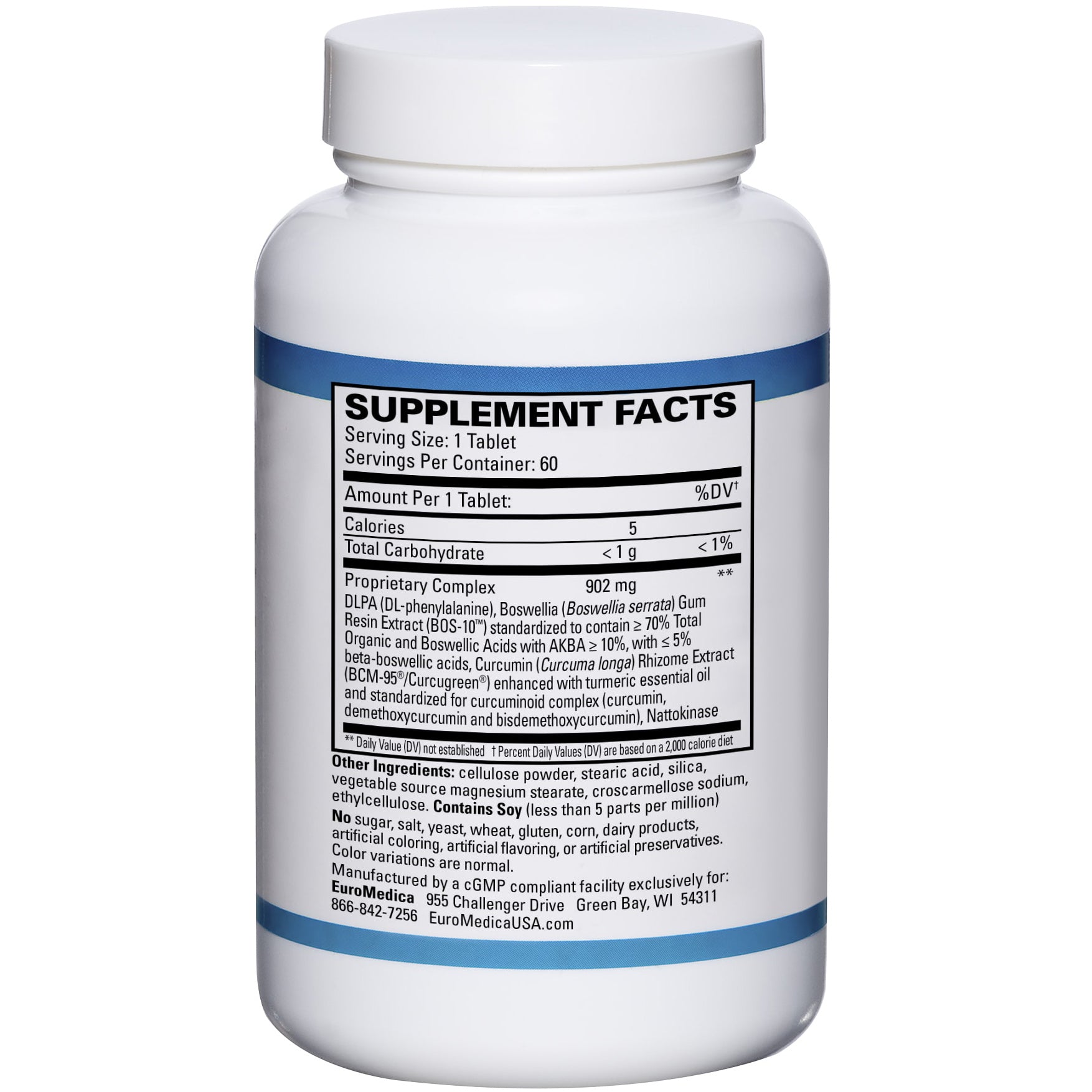 EuroMedica - Curaphen Extra Strength - 60 Tablets — Pine Street Clinic