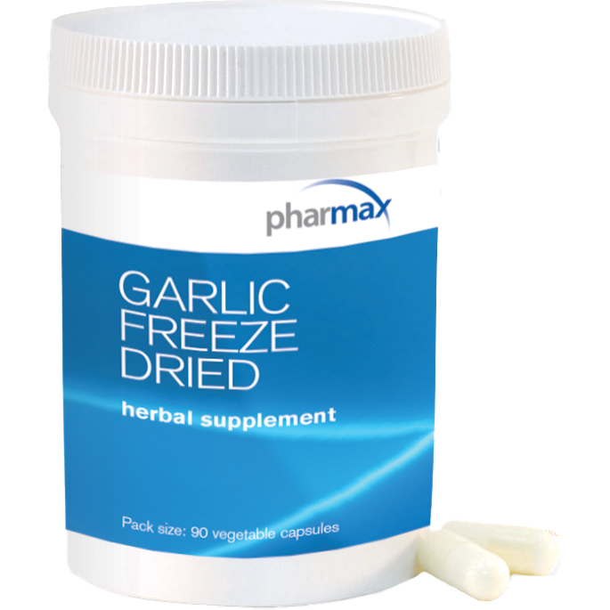 Pharmax - Garlic Freeze Dried - 90 Capsules — Pine Street Clinic