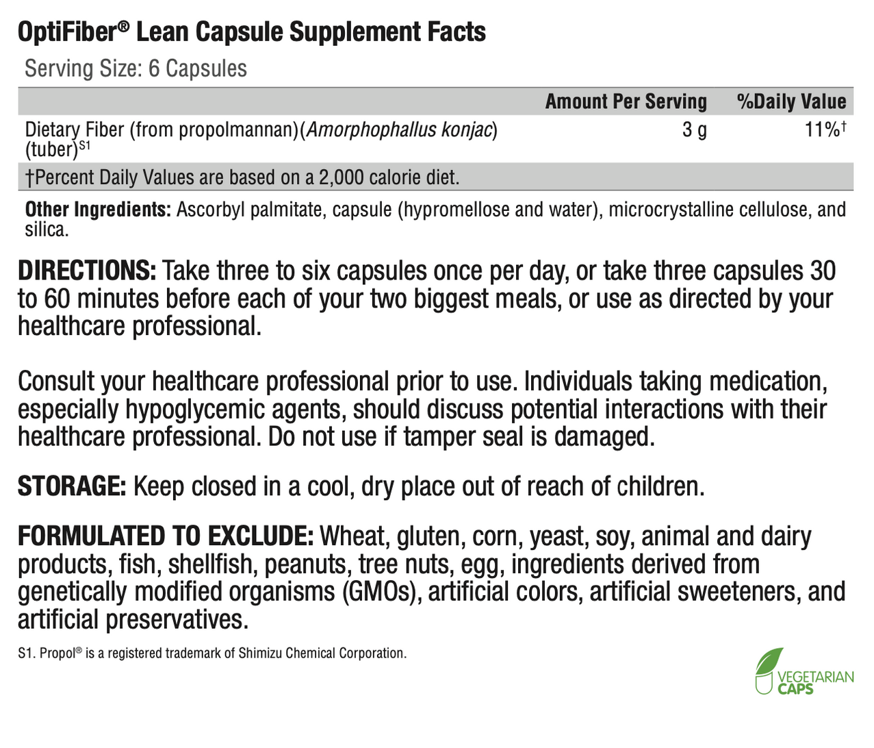 Xymogen - OptiFiber Lean — Pine Street Clinic