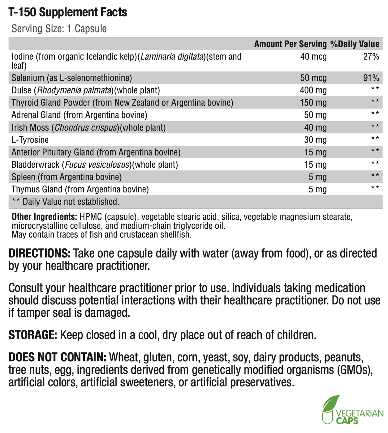 Xymogen - T-150 — Pine Street Clinic