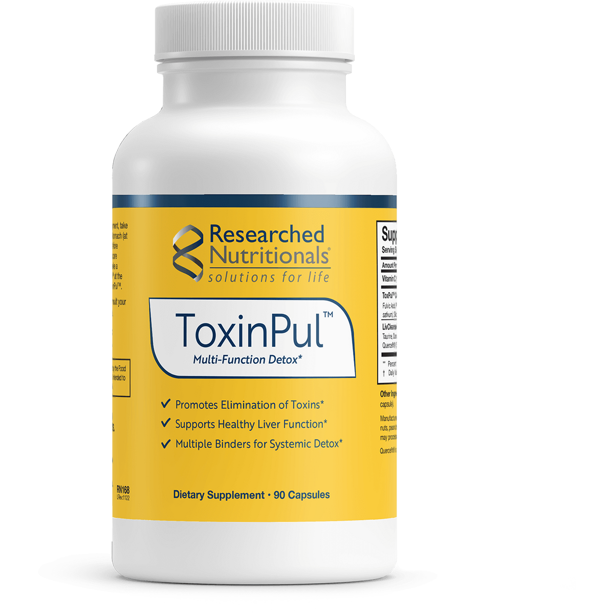 Researched Nutritionals - ToxinPul - 90 Capsules — Pine Street Clinic