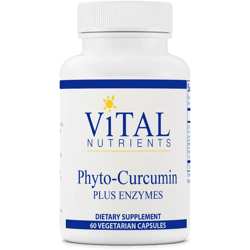Vital Nutrients - Phyto-Curcumin Plus Enzymes - 60 Capsules — Pine ...