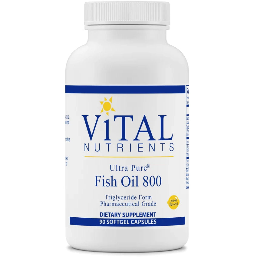Vital Nutrients - Ultra Pure Fish Oil 800 TG - 90 Softgels — Pine ...