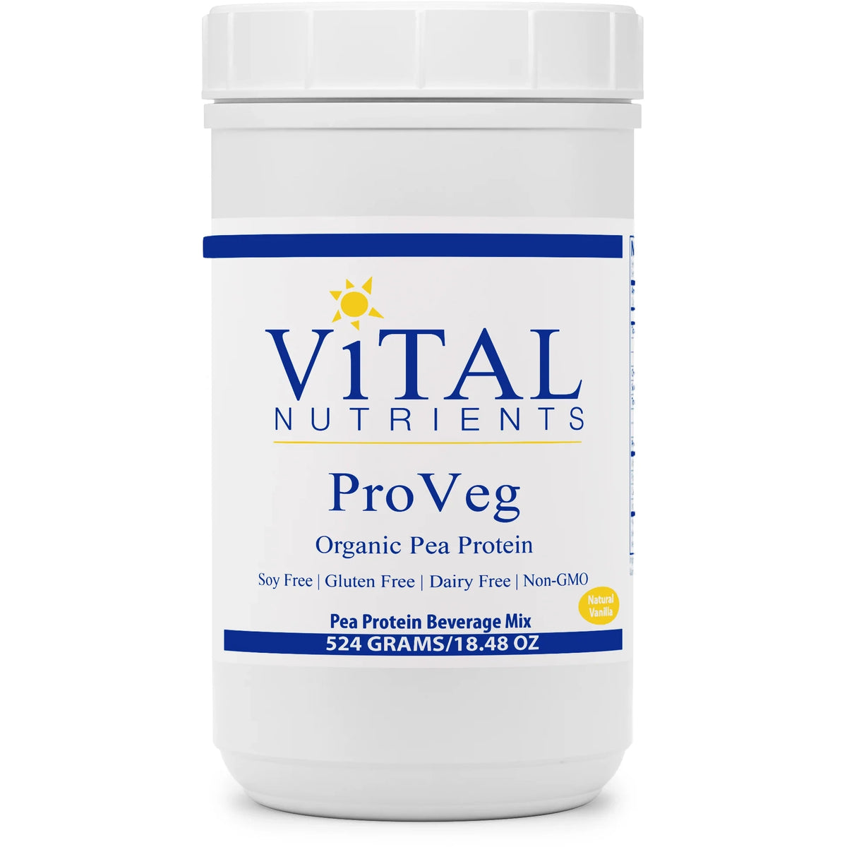 Vital Nutrients - ProVeg Organic Pea Protein Van - 524 Grams Powder ...