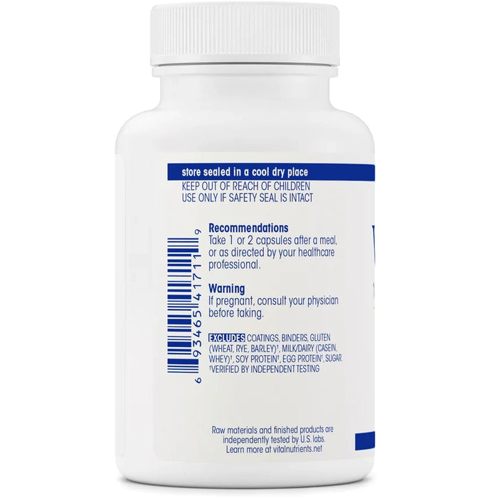 Vital Nutrients - Pancreatic Enzymes (1000 mg) — Pine Street Clinic