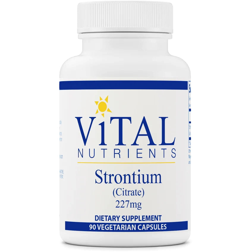 Vital Nutrients - Strontium (Citrate) 227 mg - 90 Capsules — Pine ...