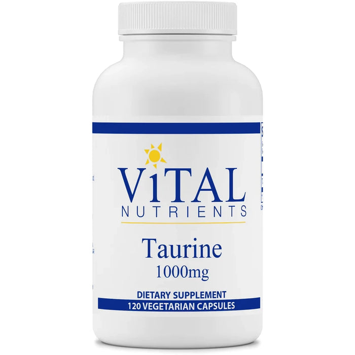 Vital Nutrients - Taurine 1000 mg - 120 Capsules — Pine Street Clinic