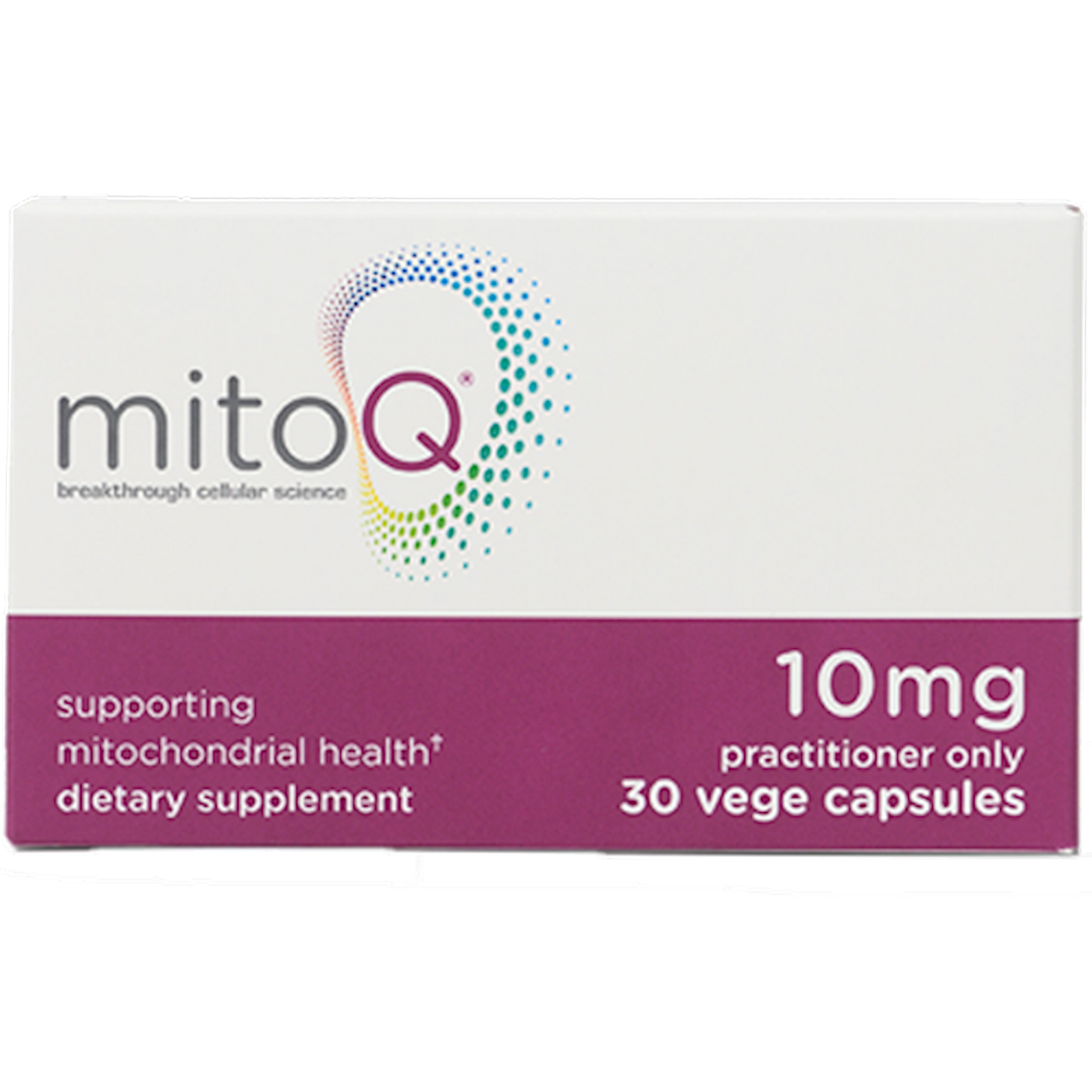 MitoQ - 10 mg - 30 Capsules — Pine Street Clinic