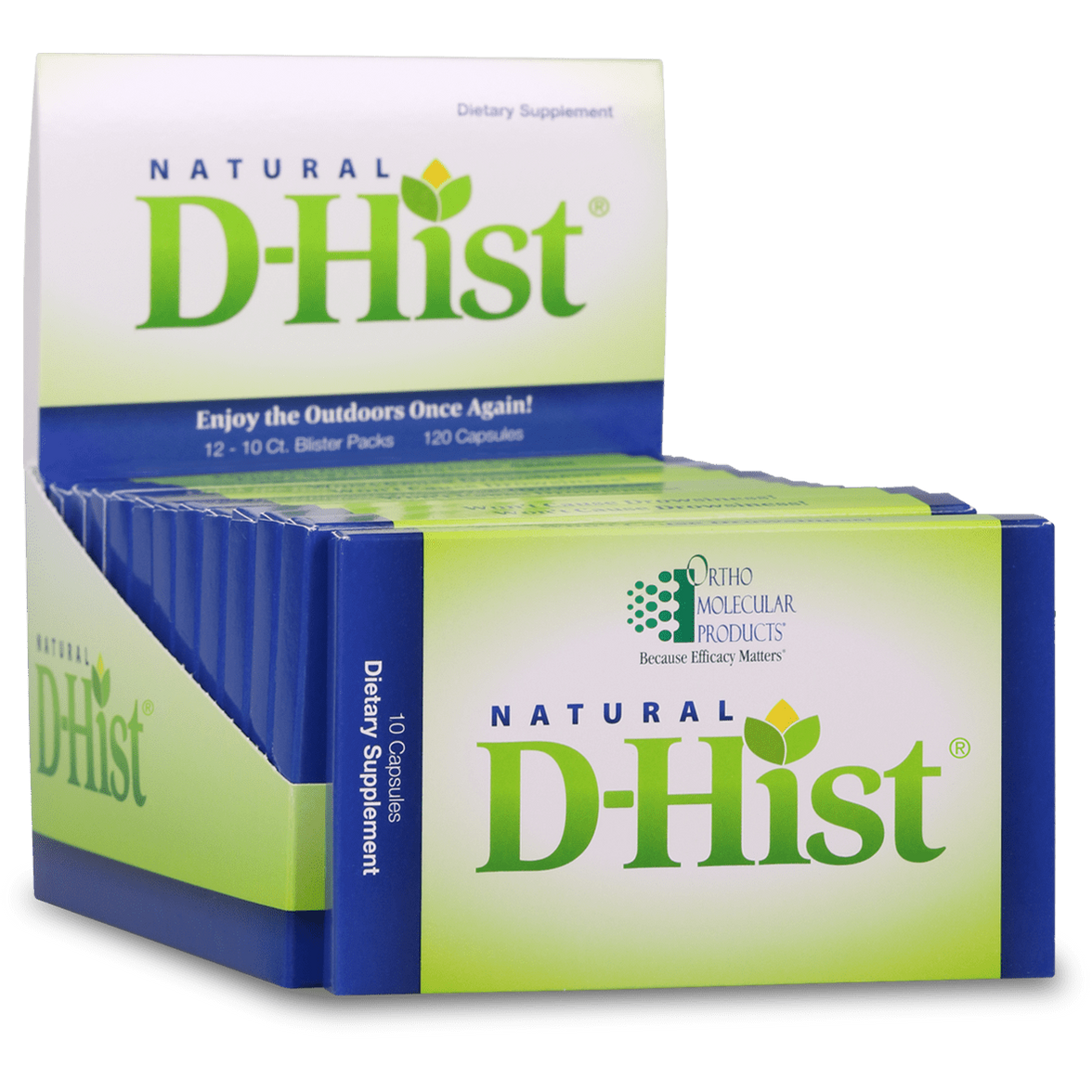 Ortho Molecular Products - Natural D-Hist Blister Packs - 10 Capsules x ...