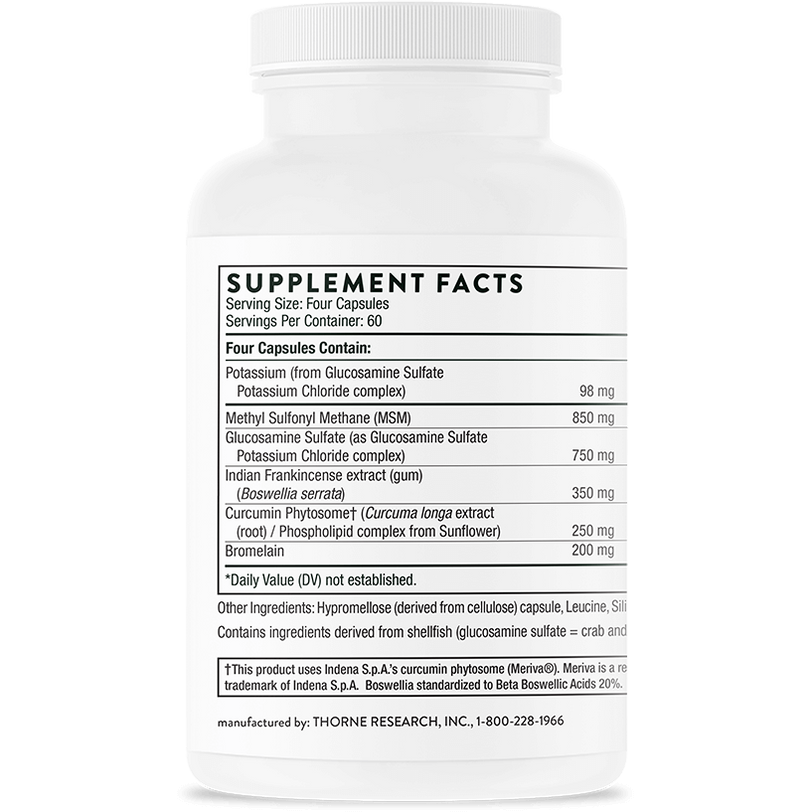 Thorne - Joint Support Nutrients - 240 Capsules — Pine Street Clinic
