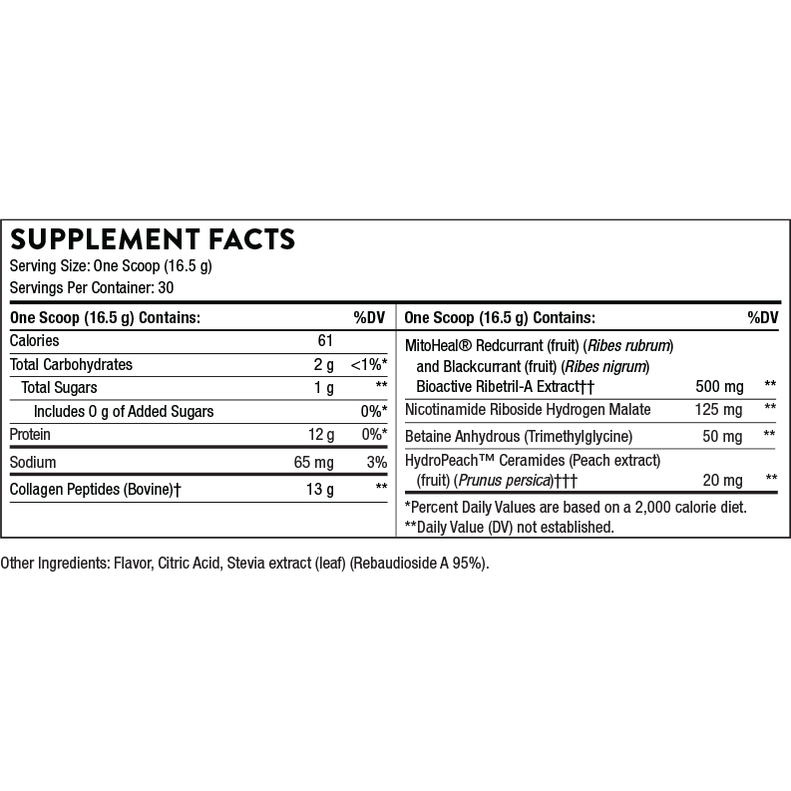 Thorne - Collagen Plus - 495 Grams Powder — Pine Street Clinic