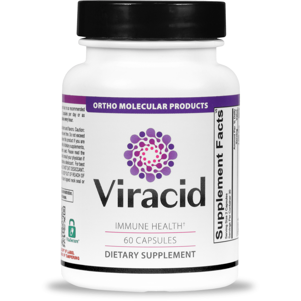 Ortho Molecular Products - Viracid - 60 Capsules — Pine Street Clinic